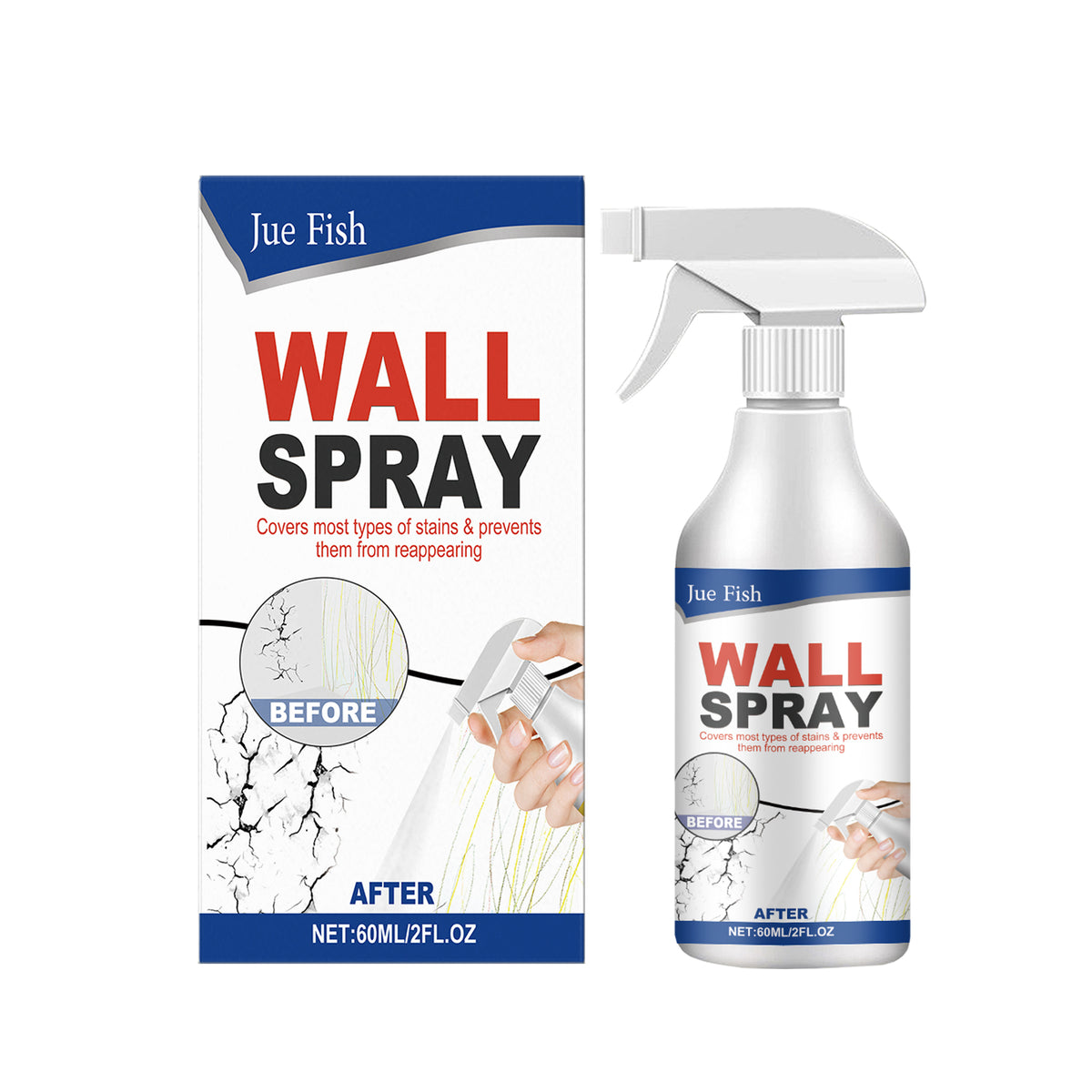Wall Spray Paint, Repair Household Cover Stains, Wall Fall Off Indoor ...