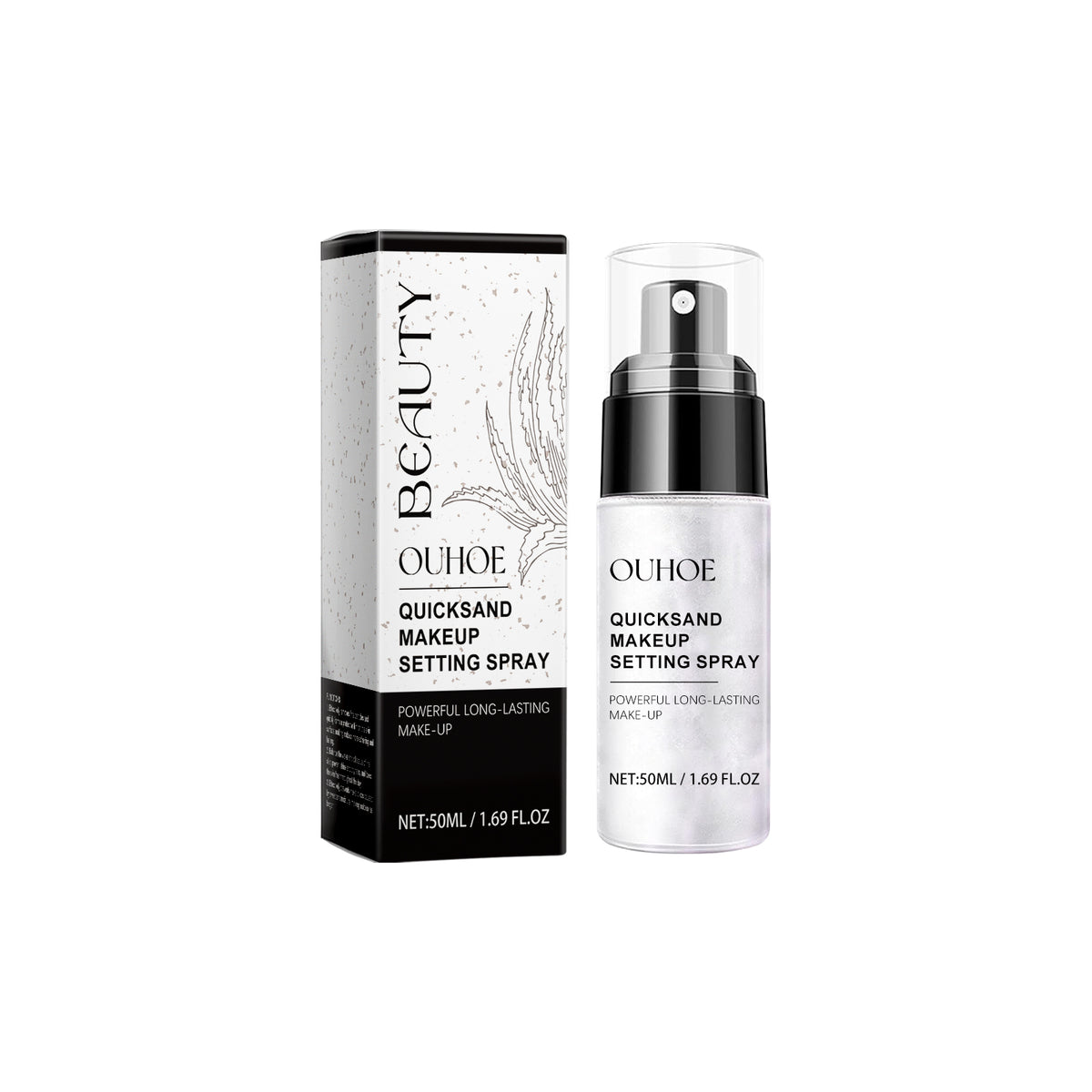 Quicksand Setting Spray Natural Lightweight Multi-Effect Moisture Mois ...