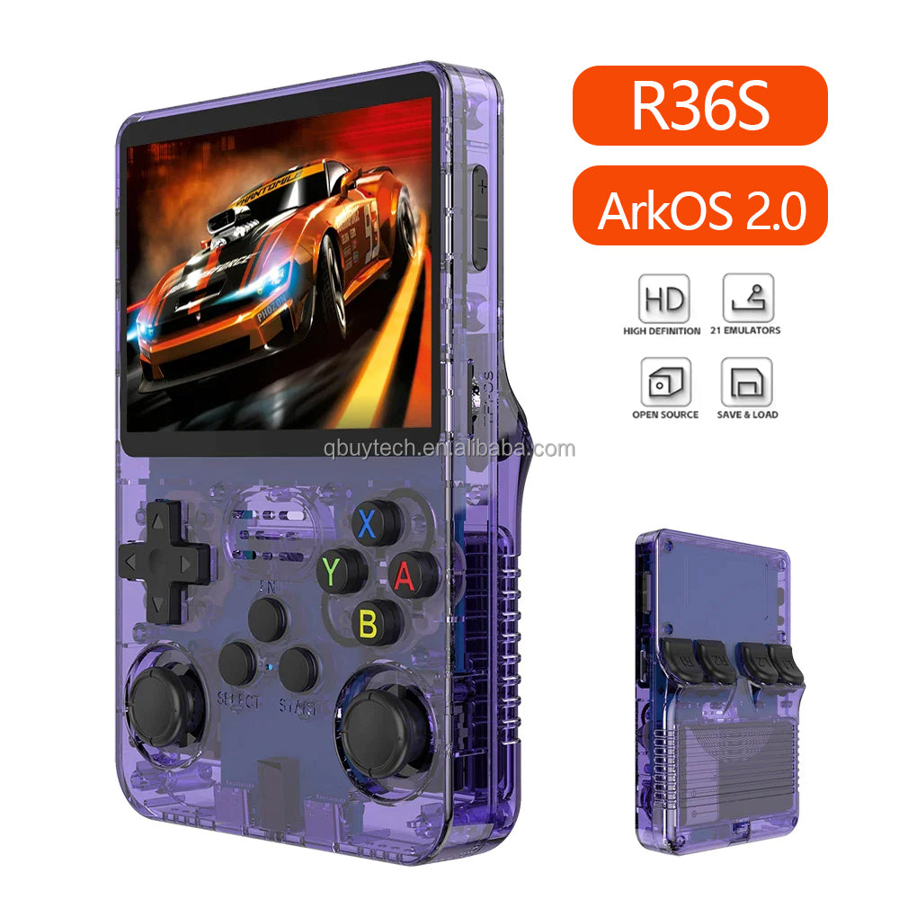 R36S Portable Handheld Retro Arcade Joystick All-in-One Open-Source Ga ...