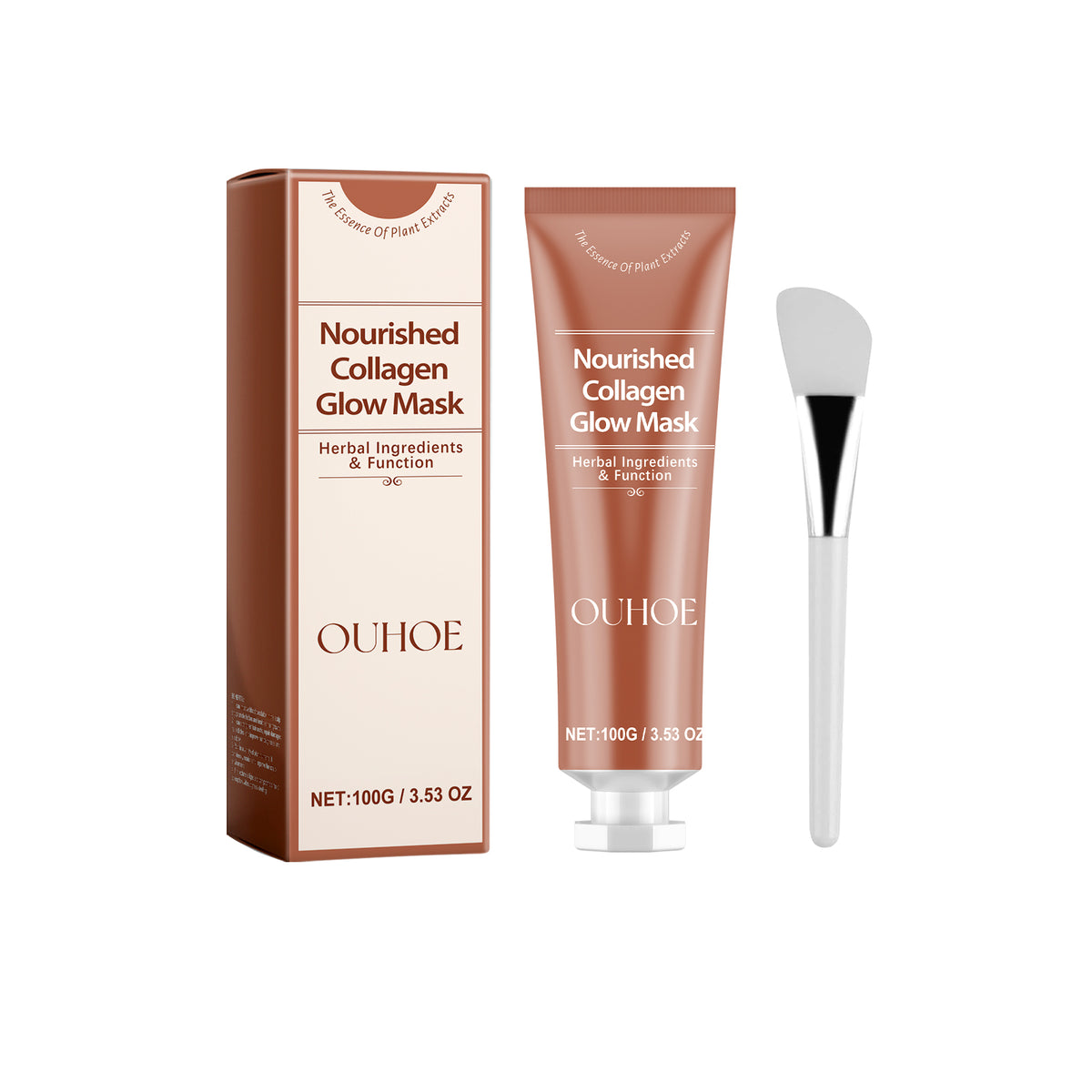 Ouhoe Collagen Peel Mask Hydrates, Moisturizes, Anti-Wrinkle And Reduc ...