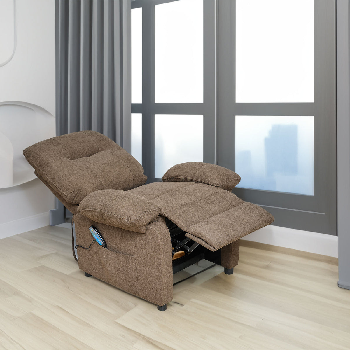Recliner Chair with Message and Heater, Recliner Chair for Adult, Manu ...
