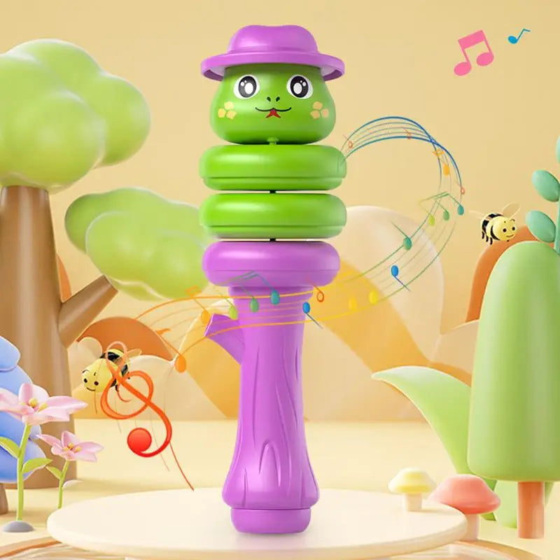 Cartoon Snake-Shaped Whistle Twisting Snake Rotating Duck Dragon Decom ...