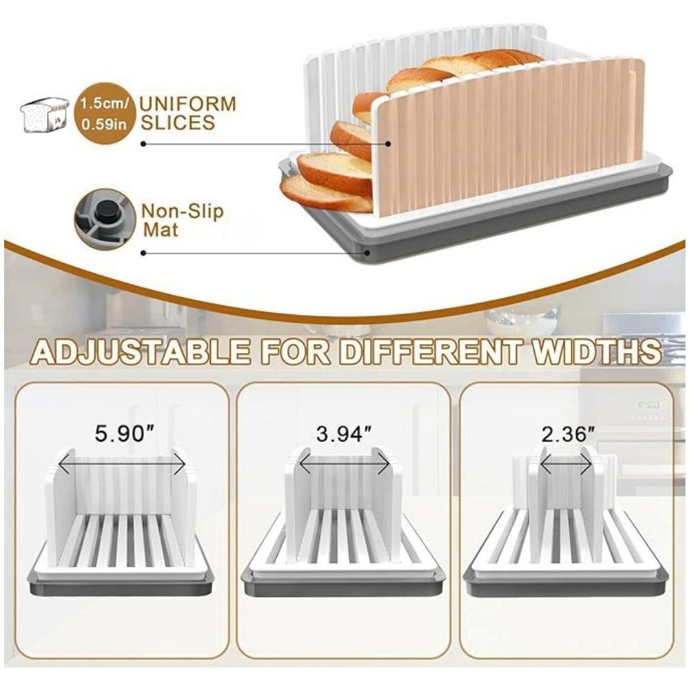 New detachable bread cutting tray Multifunctional foldable bread slice ...