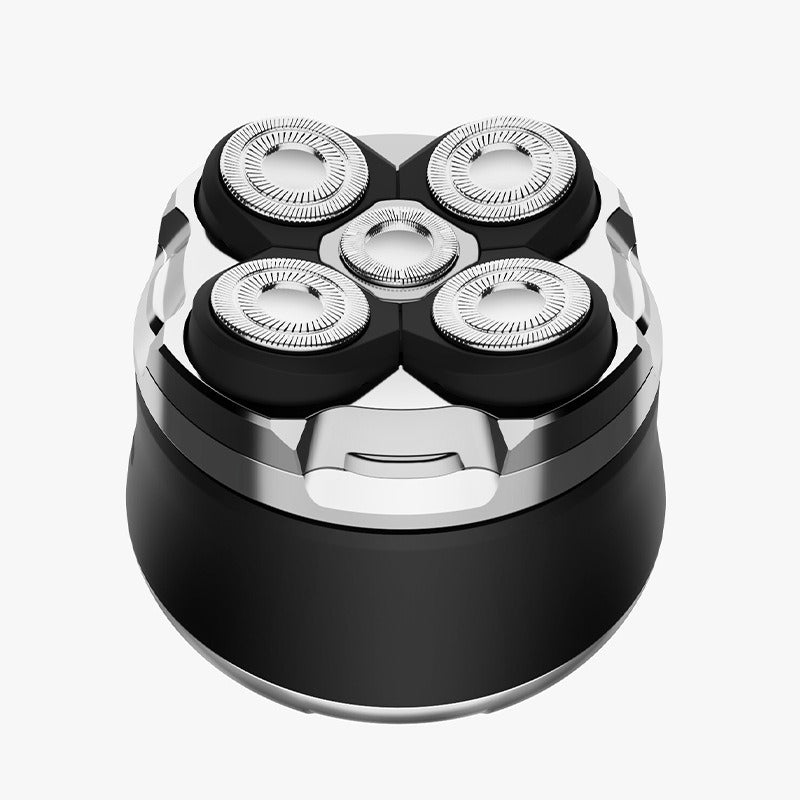 Full body wash 5-point shaver men's rechargeable shaver beard razor ba ...