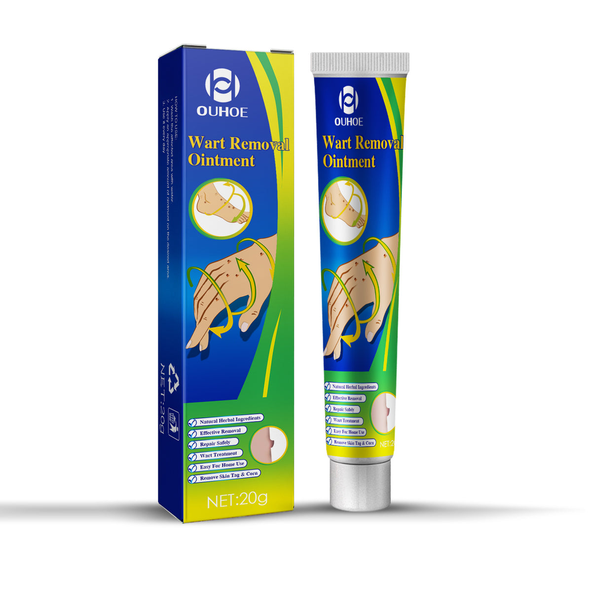 Wart Remover Ointment, Remove Hou Warts Flat Corn Plaster Flat Grains ...