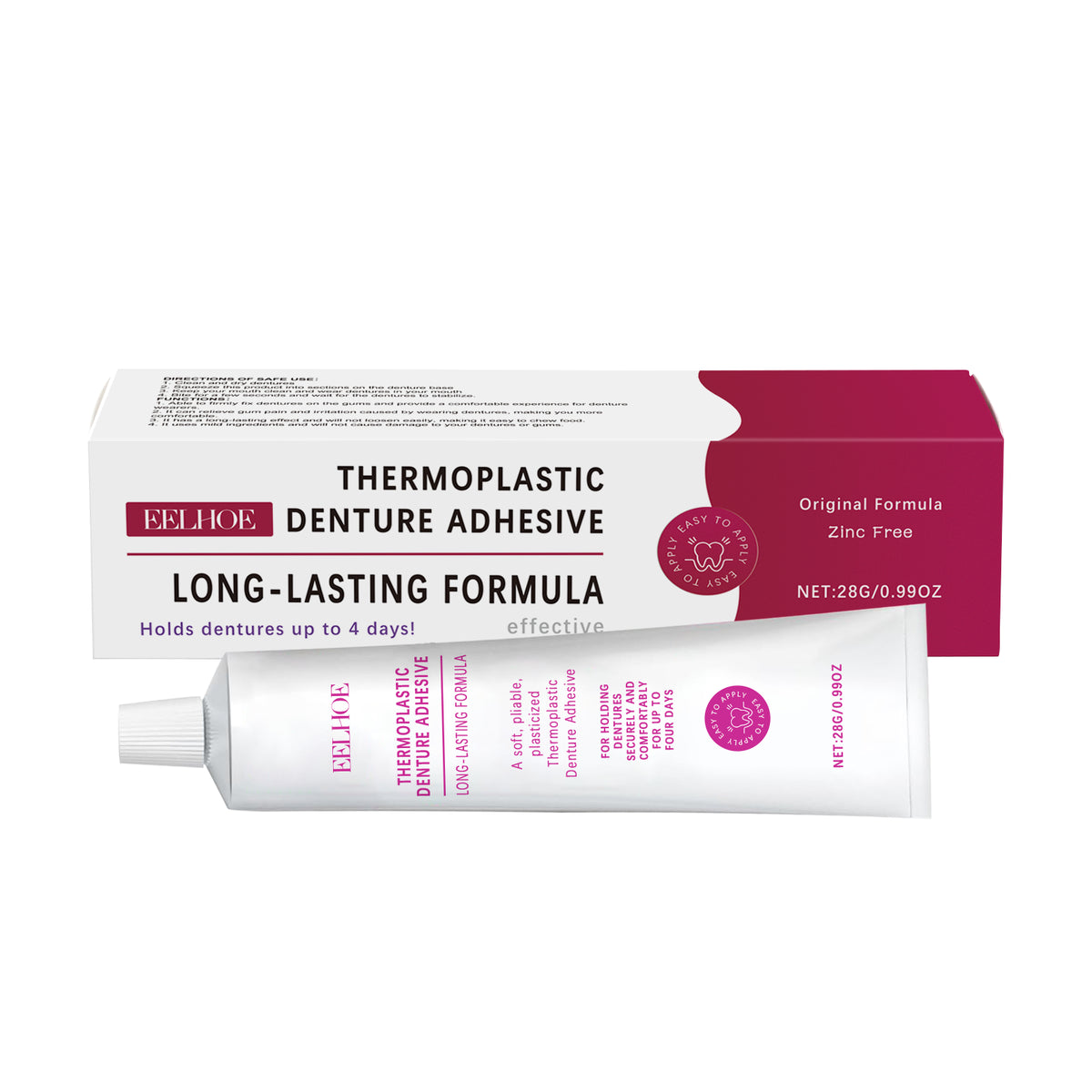 Denture Fixing Adhesive Thermoplastic Fixing Dentures Modifies Teeth F ...