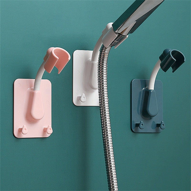 Universal Shower Bracket Fixed Seat Shower Head Nozzle Suction Cup Sho ...